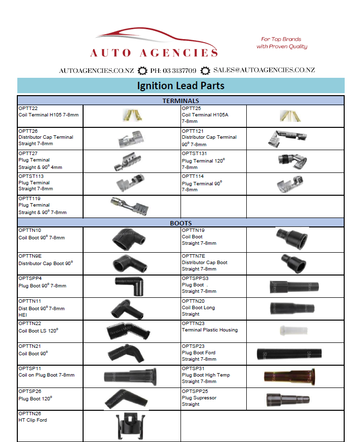 IGNITION LEAD COMPONENT