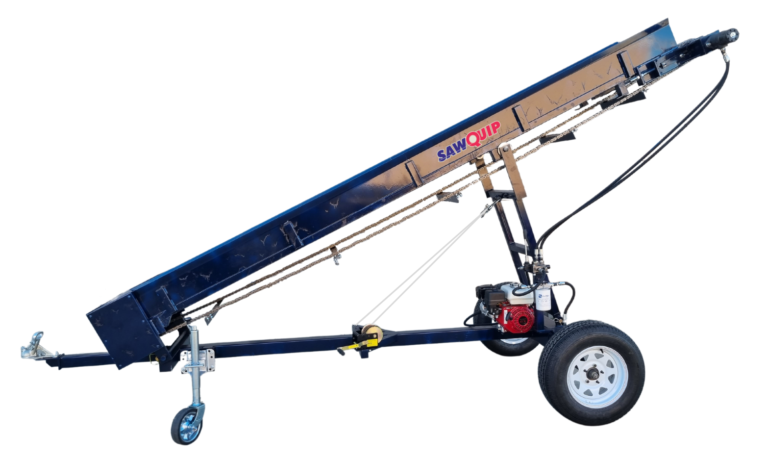SAWQUIP Firewood Conveyer