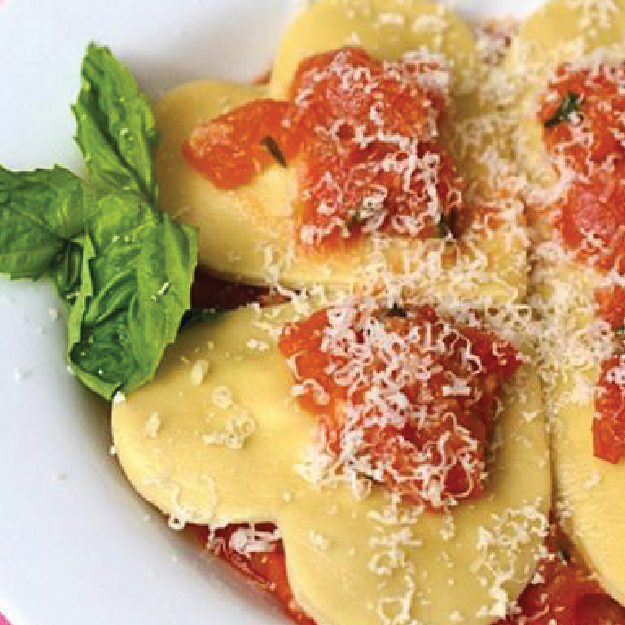 Recipe - Heart Shaped Four Cheese Ravioli - Chef’s Hat