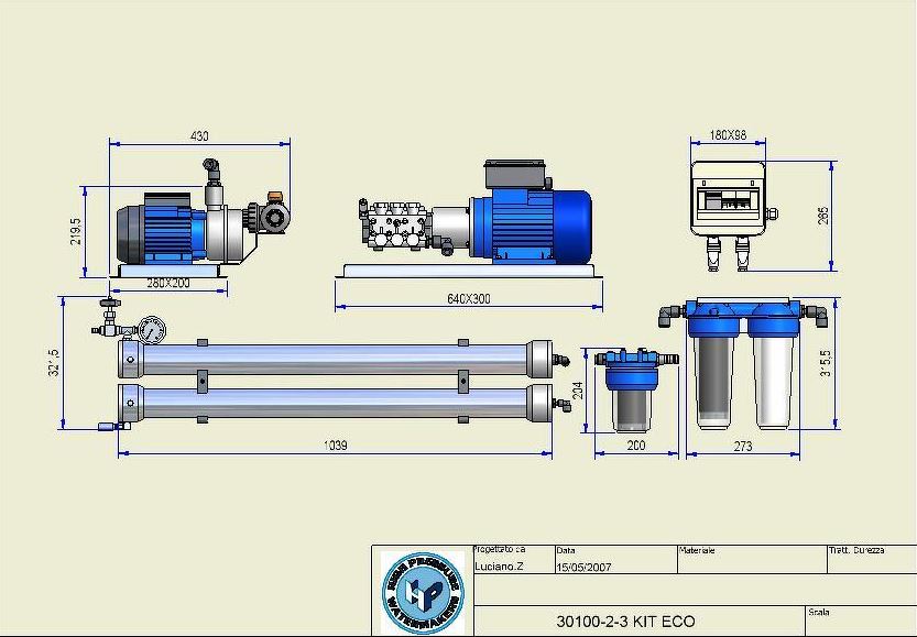 Eco Modular Watermaker 120LPH