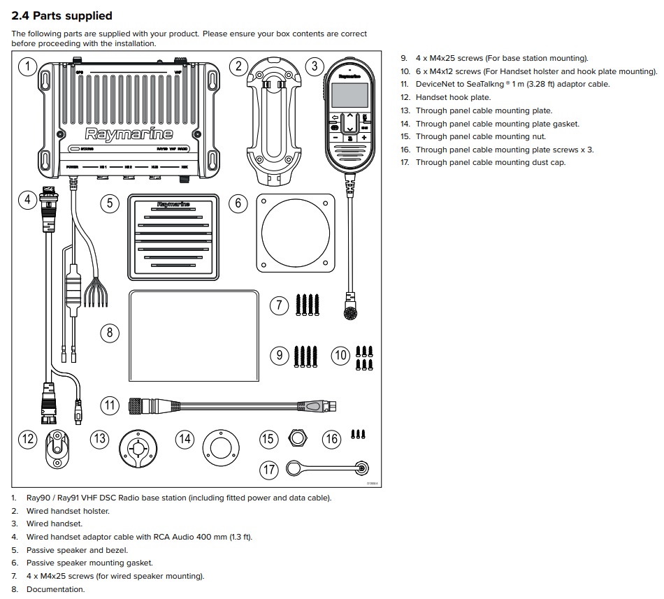 Ray 90 Modular Multi-Station VHF Radio System