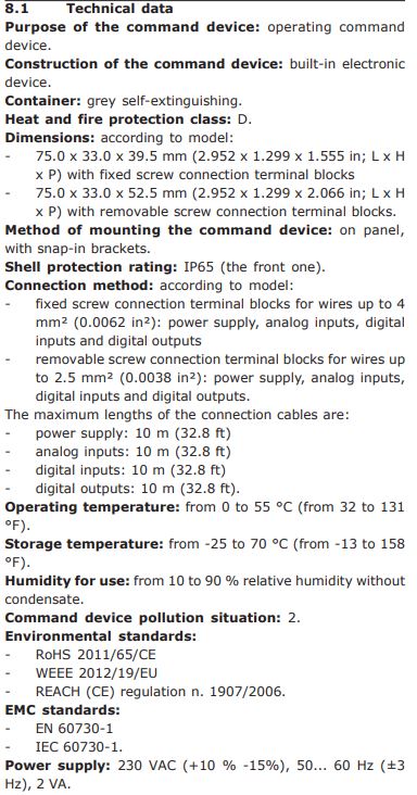 EVCO EV3X MED TEMP CONTROLLER 230VAC HVACR SPARES & EQUIPMENT EVCO CONTROLS TEMPERATURE CONTROLS
