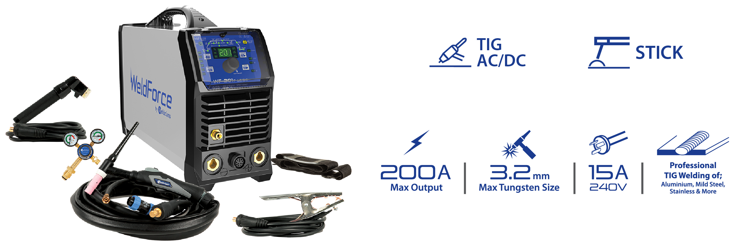 Get a Deal on a Weldforce Stick or TIG Welder | by Weldclass