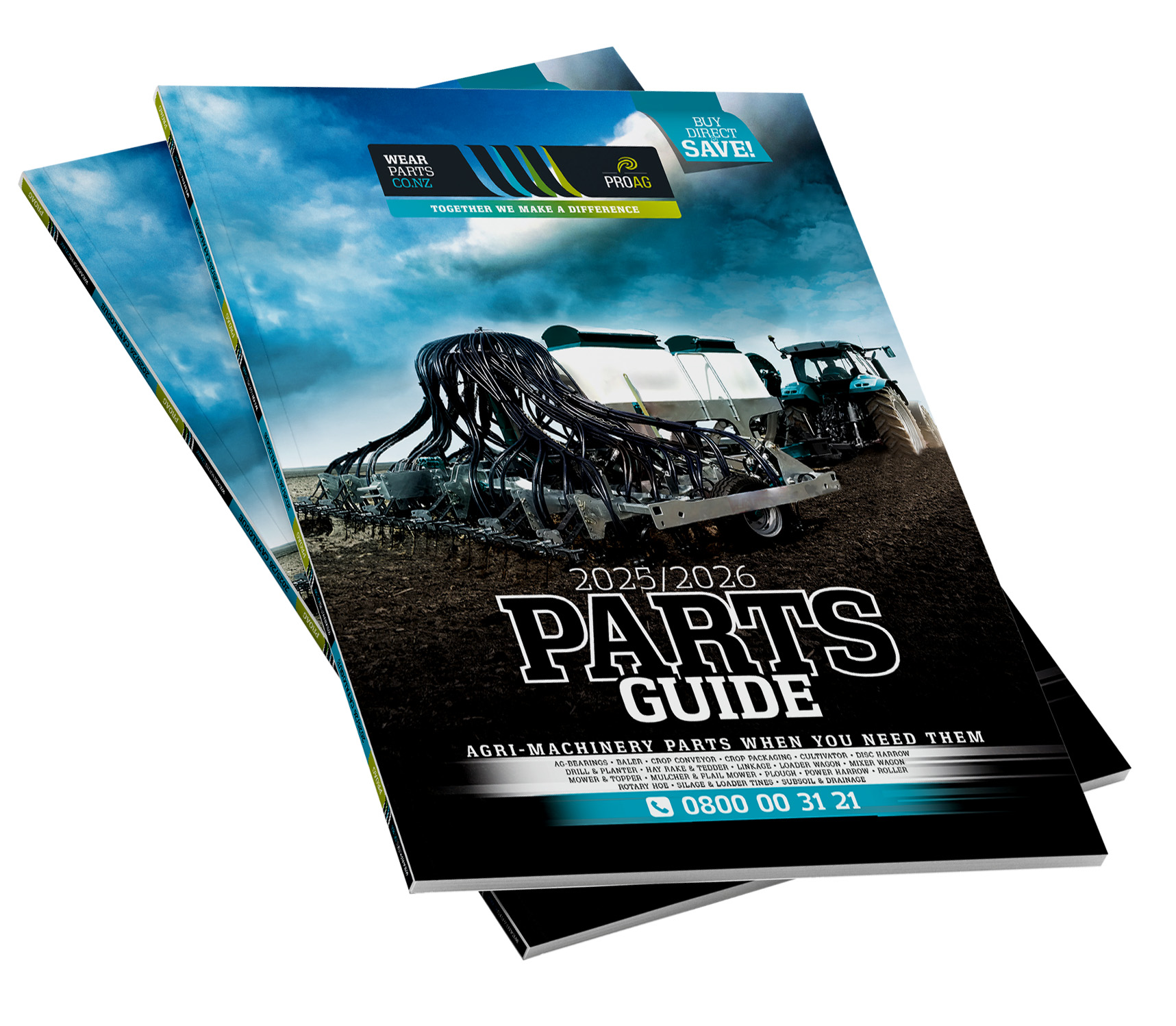 LH Blade to suit Strebel Strip Till - 12mm